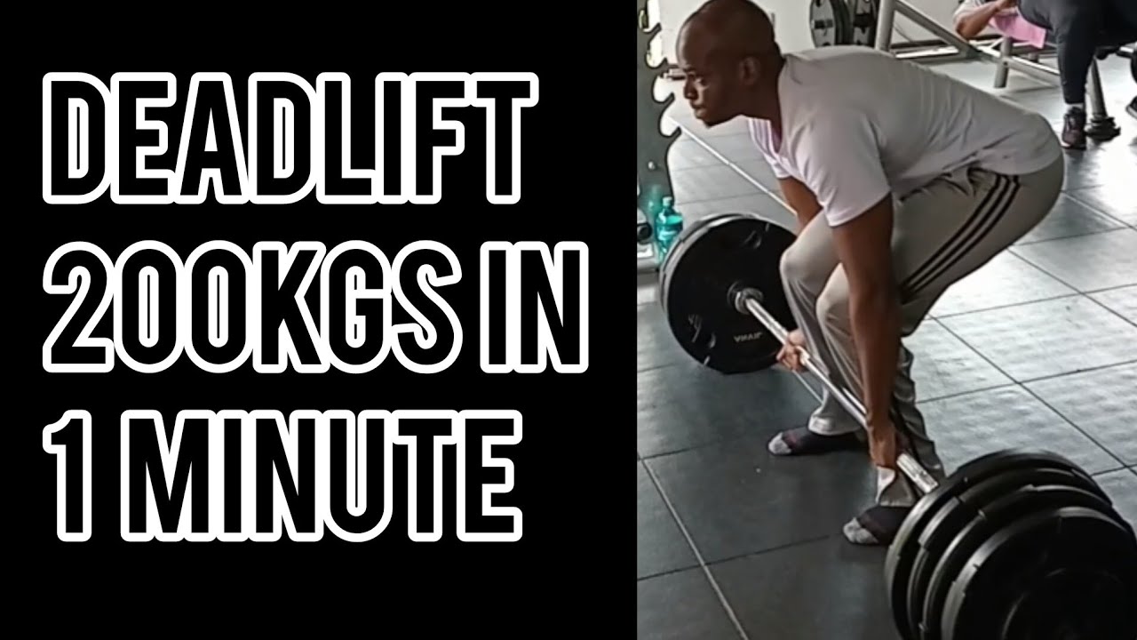 ONE MINUTE DEADLIFT TUTORIAL - YouTube