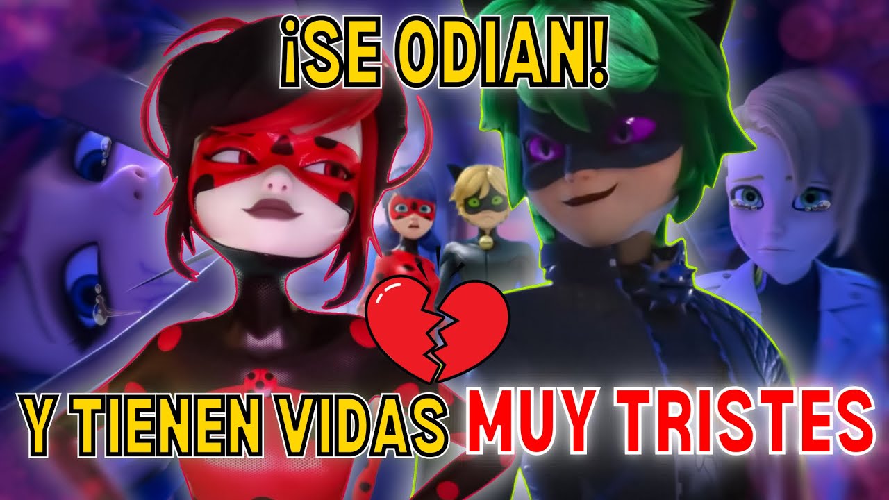 El Día que LadyBug Conoció a sus Versiones EMOS Y “MALVADAS” de Otro ...