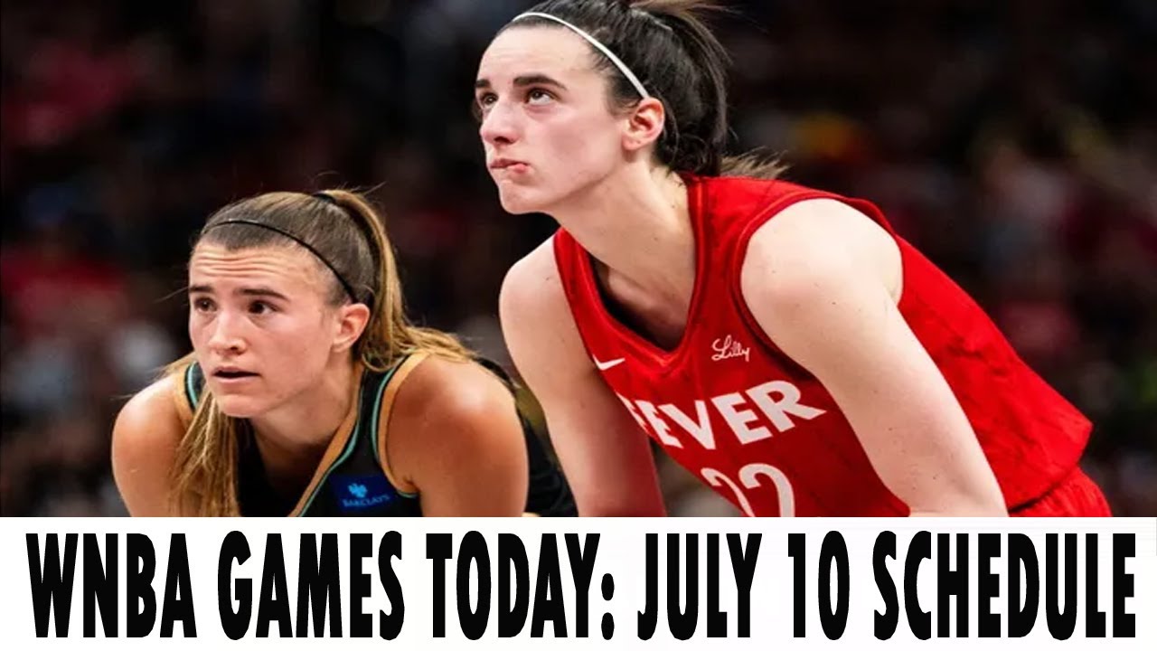 WNBA games today: Schedule, times, how to watch for July 10 - YouTube