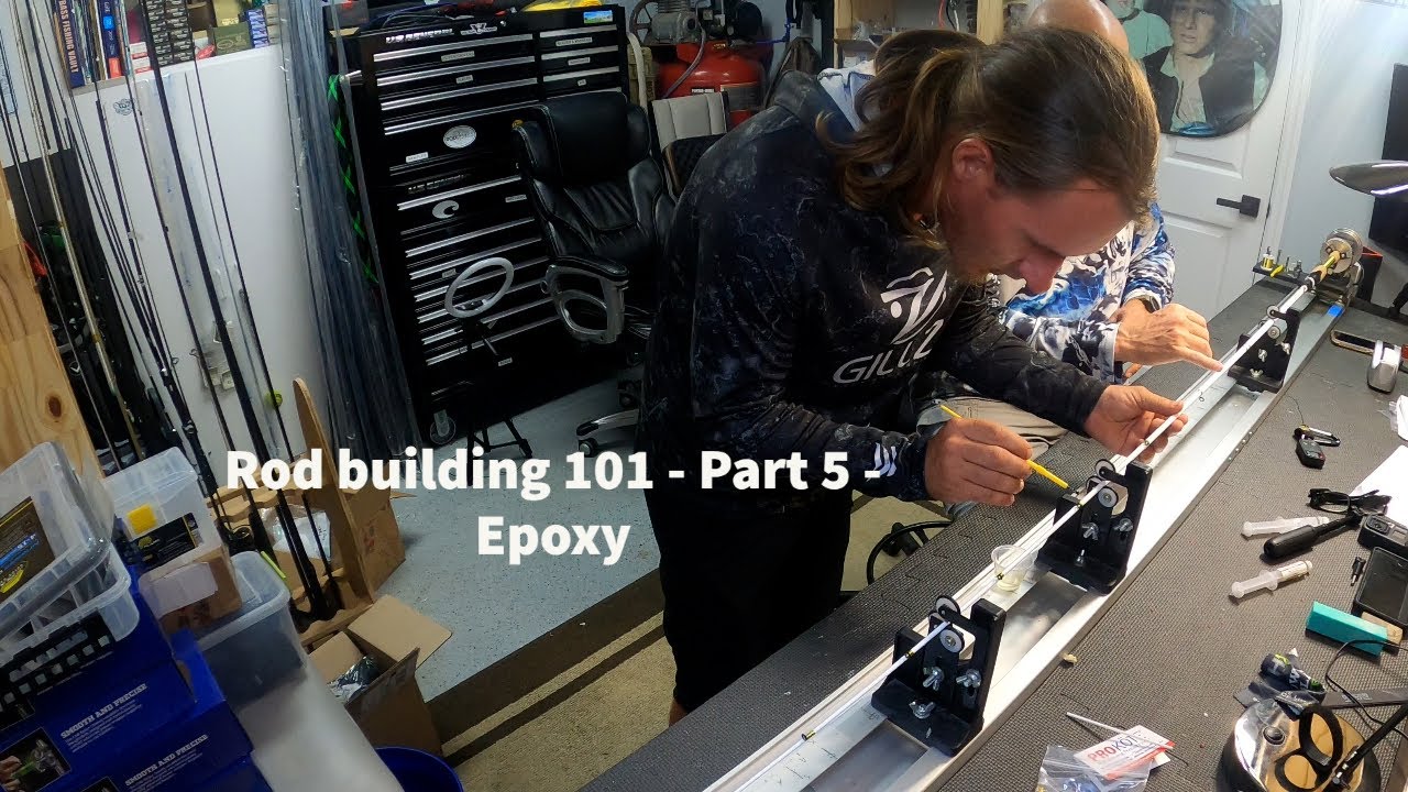 Rod building 101 - Part 5 - Epoxy - YouTube