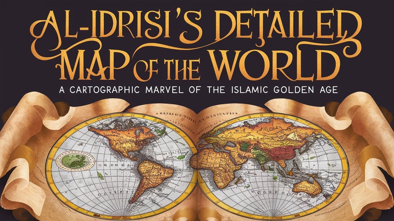 Al-Idrisi's Detailed Map of the World: A Cartographic Marvel of the ...