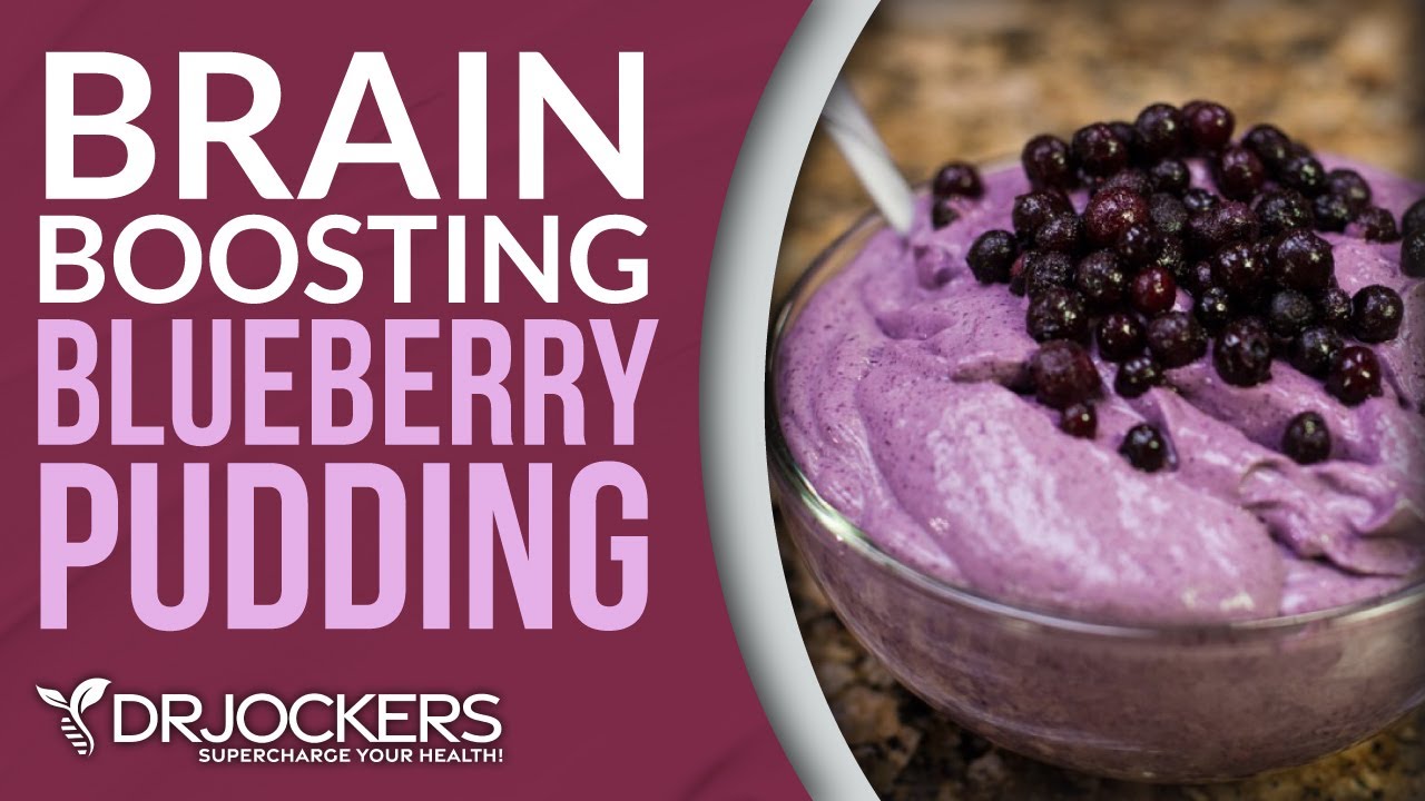 Brain Boosting Blueberry Pudding - YouTube