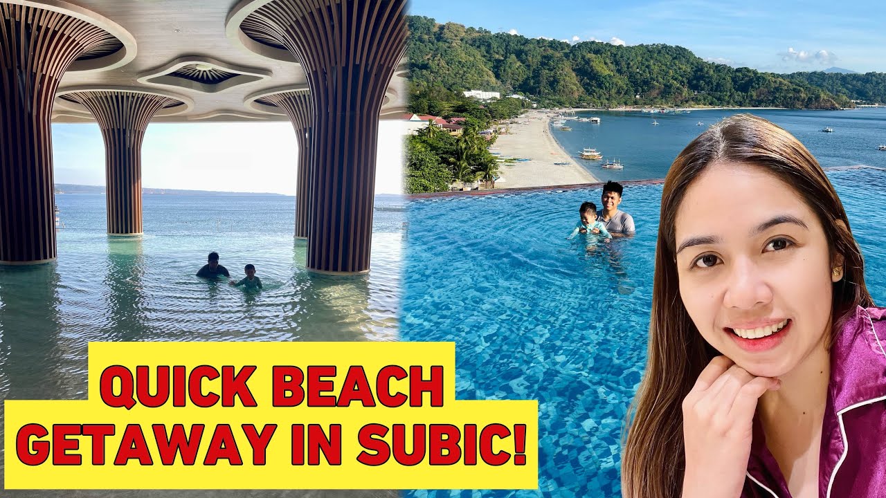 QUICK BEACH GETAWAY IN SUBIC | CENTRAL PARK REEF HOTEL - YouTube