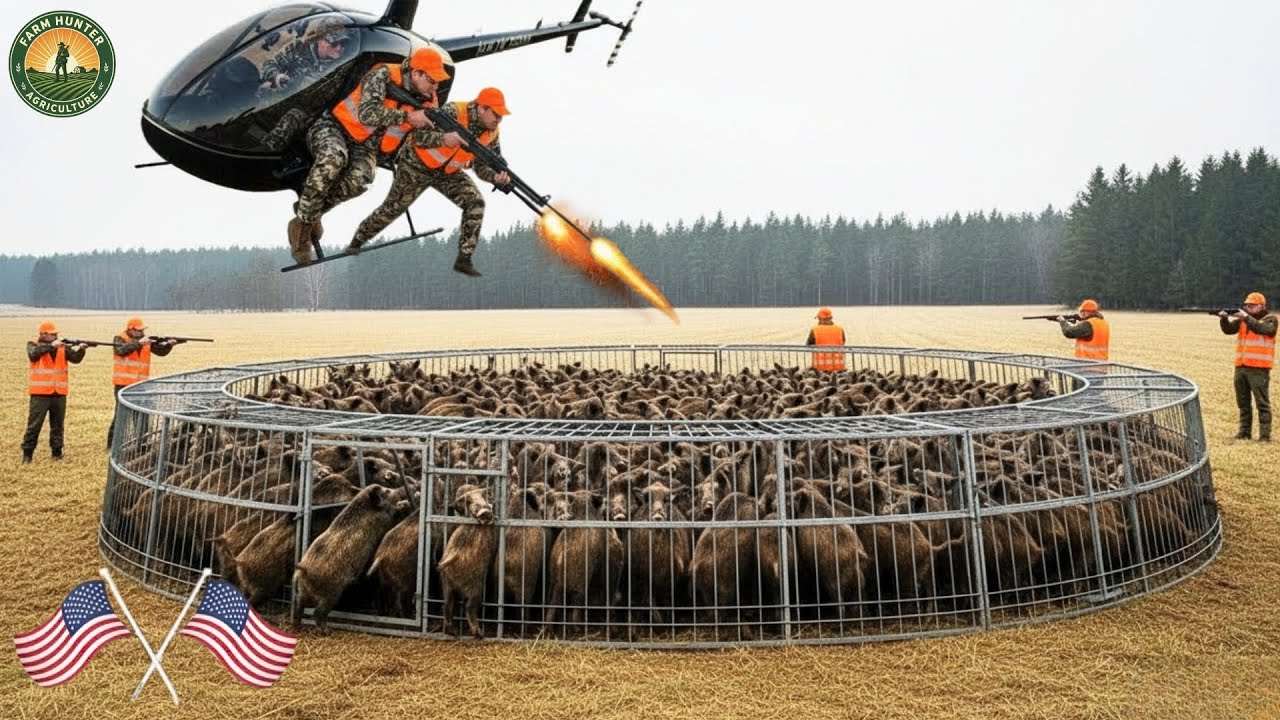 How Georgia Farmers Deal with 500,000 Invasive Wild Hogs | Wild Boar ...