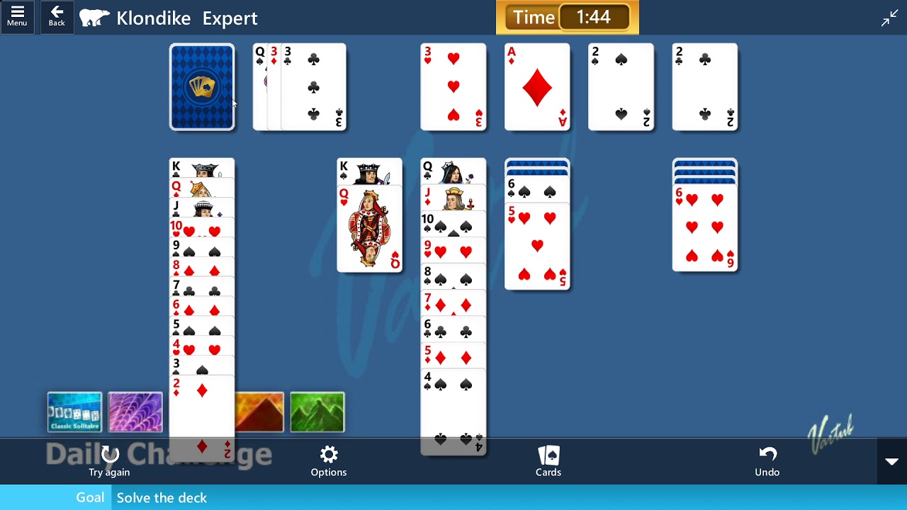 Microsoft Solitaire Collection - Klondike [Expert] | May 18th 2020 ...