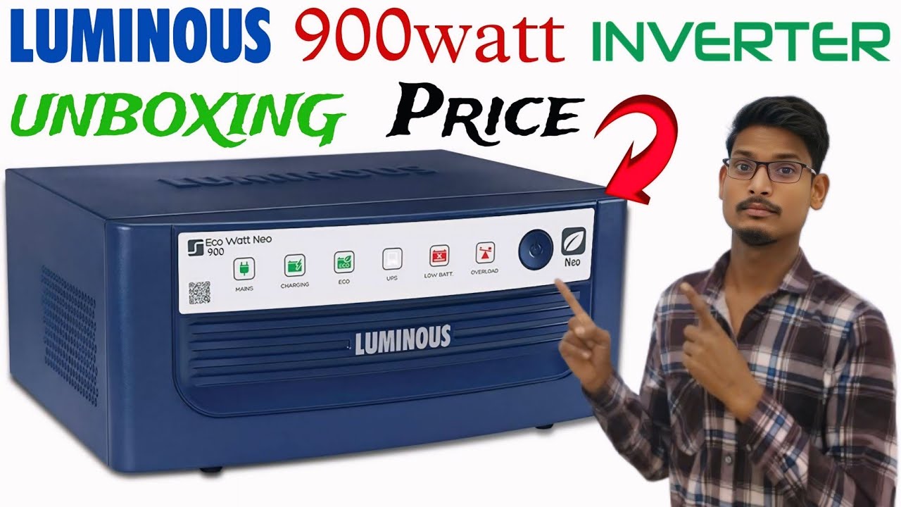 Luminous 900VA Inverter Price And Review | Luminous Inverter ...