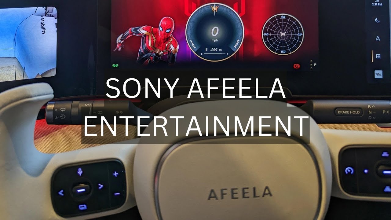 SONY AFEELA | MULTIMEDIA, ENTERTAINMENT AND MORE | - YouTube
