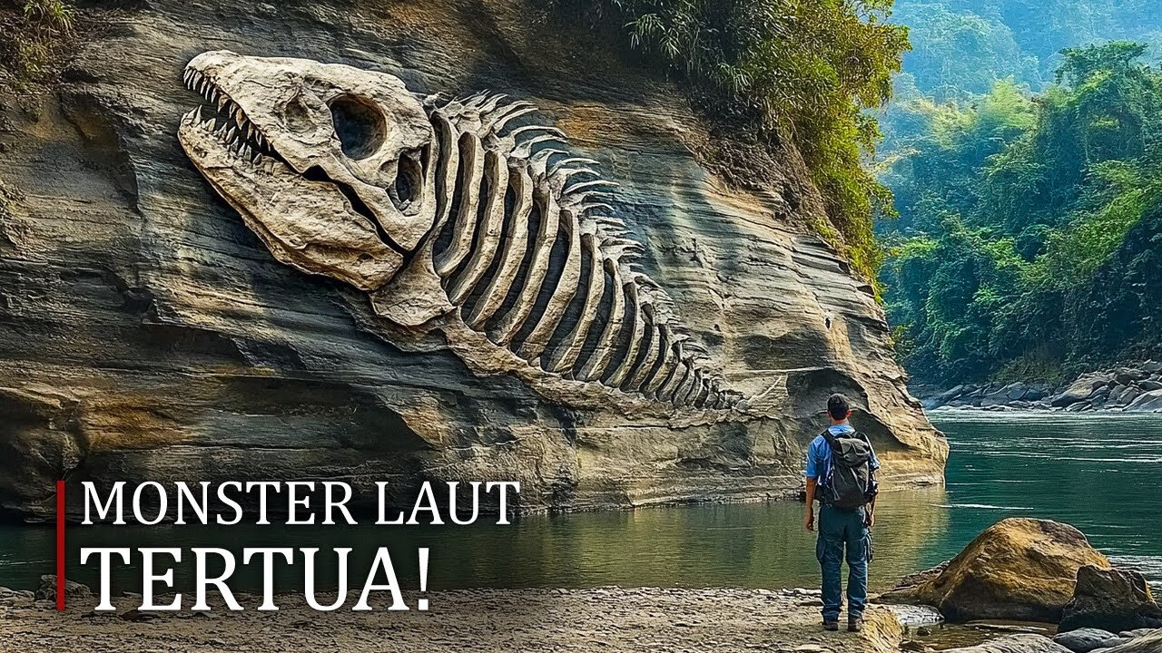 Ilmuwan Menemukan Fosil Monster Laut Raksasa dari 30 Juta Tahun yang ...