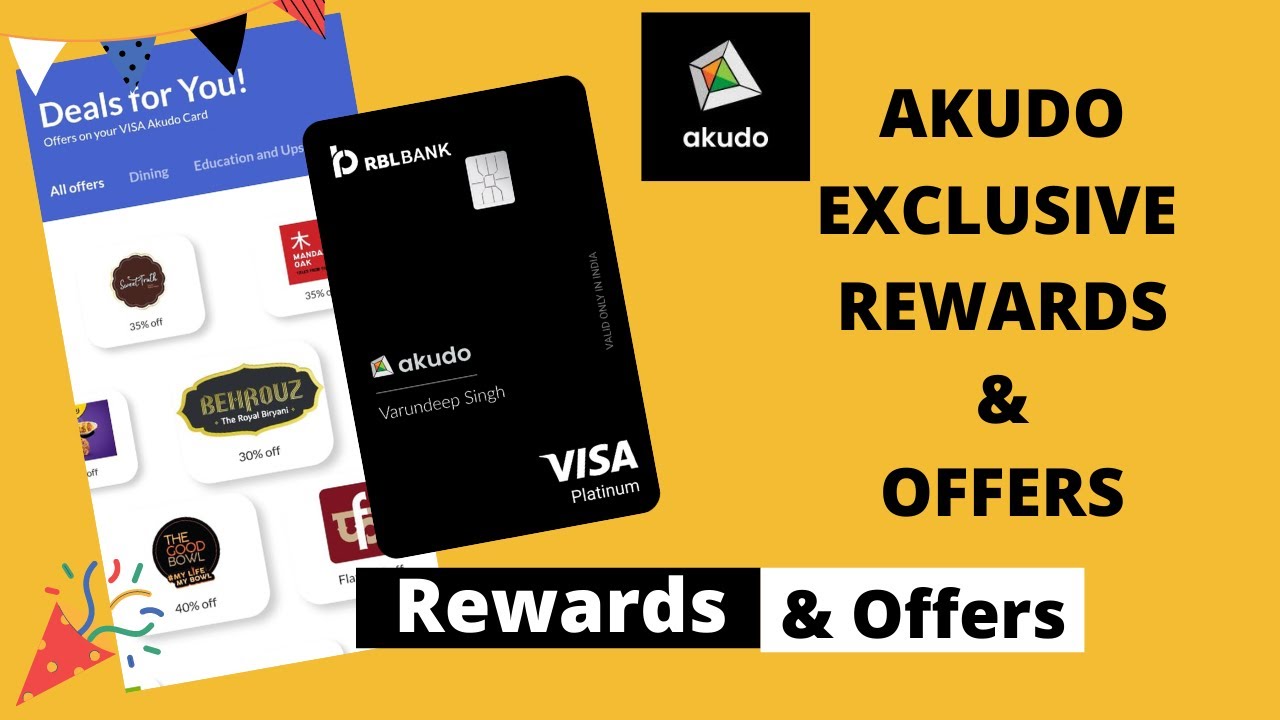 Exclusive Offers On Akudo Visa Platinum Card 🤩 - YouTube
