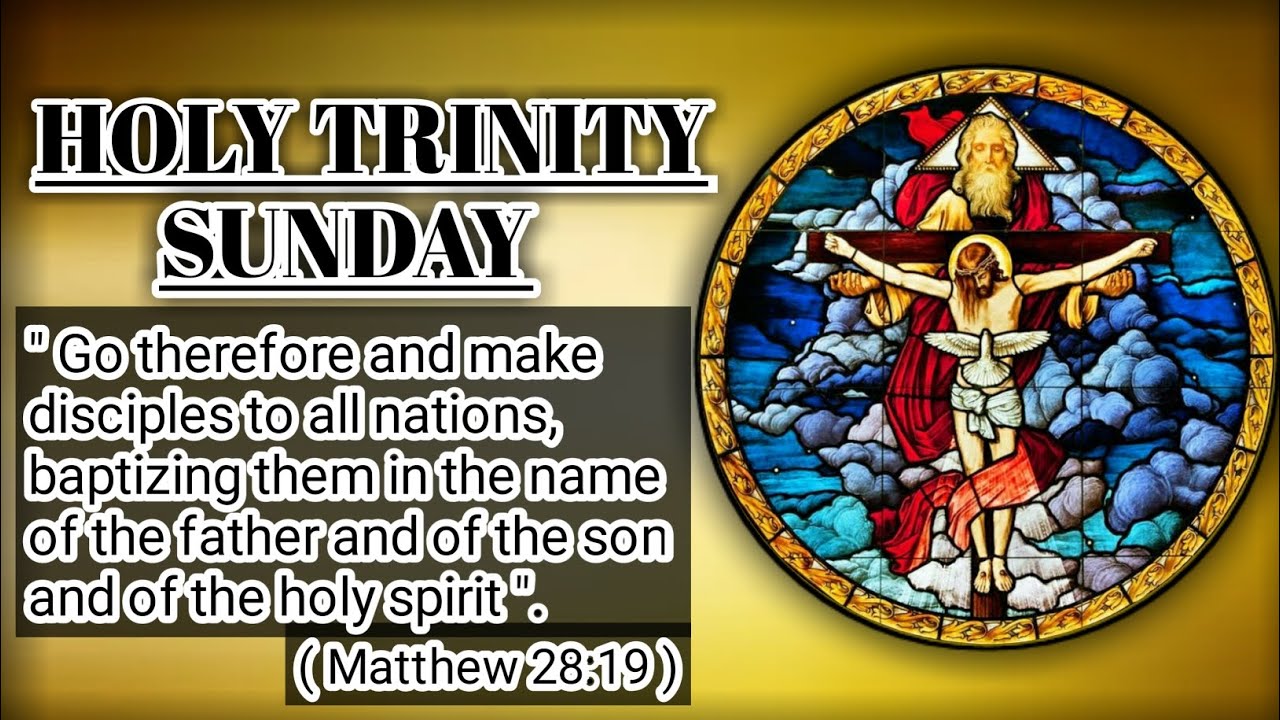 Homily By Catechist Saleem Aziz....Holy Trinity Sunday 26 May 2024 ...