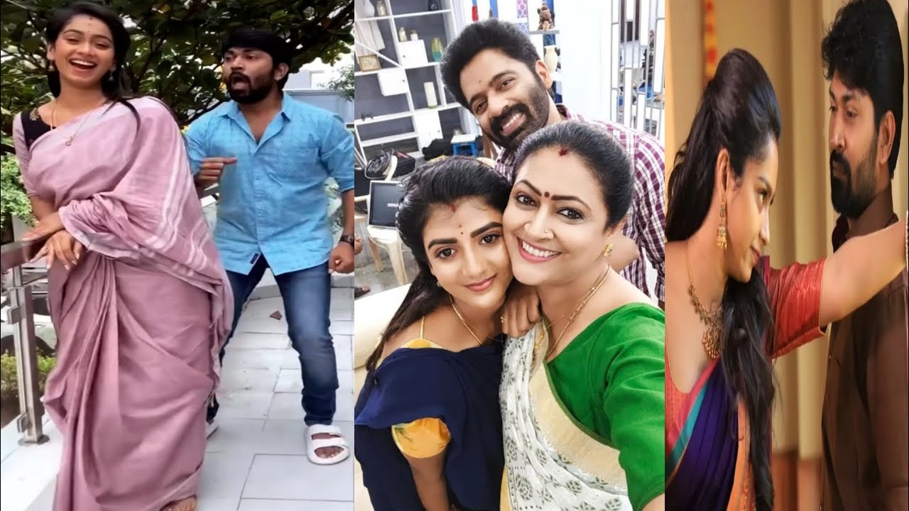 ER2 Parthi Kavya Jeeva Priya Diwali Celebration Episode Making - YouTube