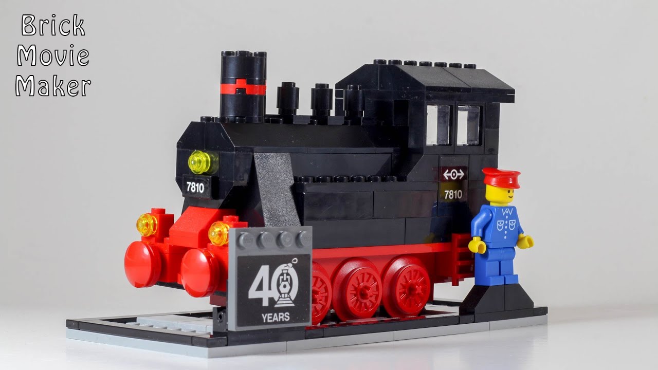 Lego 40370 Steam Engine / 40 Jahre Dampflok - YouTube