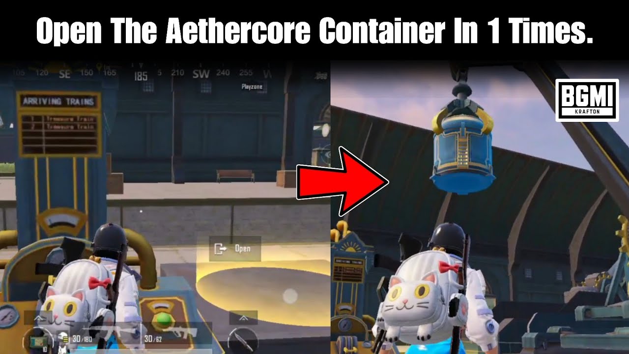 Open The Aethercore Container in 1 Times | BGMI How To Open Aethercore ...
