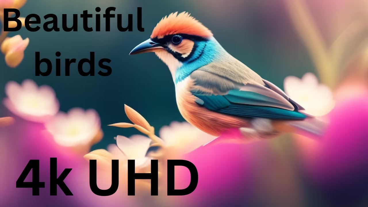 Colorful Birds in 4K - Planet Earth 4K | Beautiful Bird Sounds Nature ...