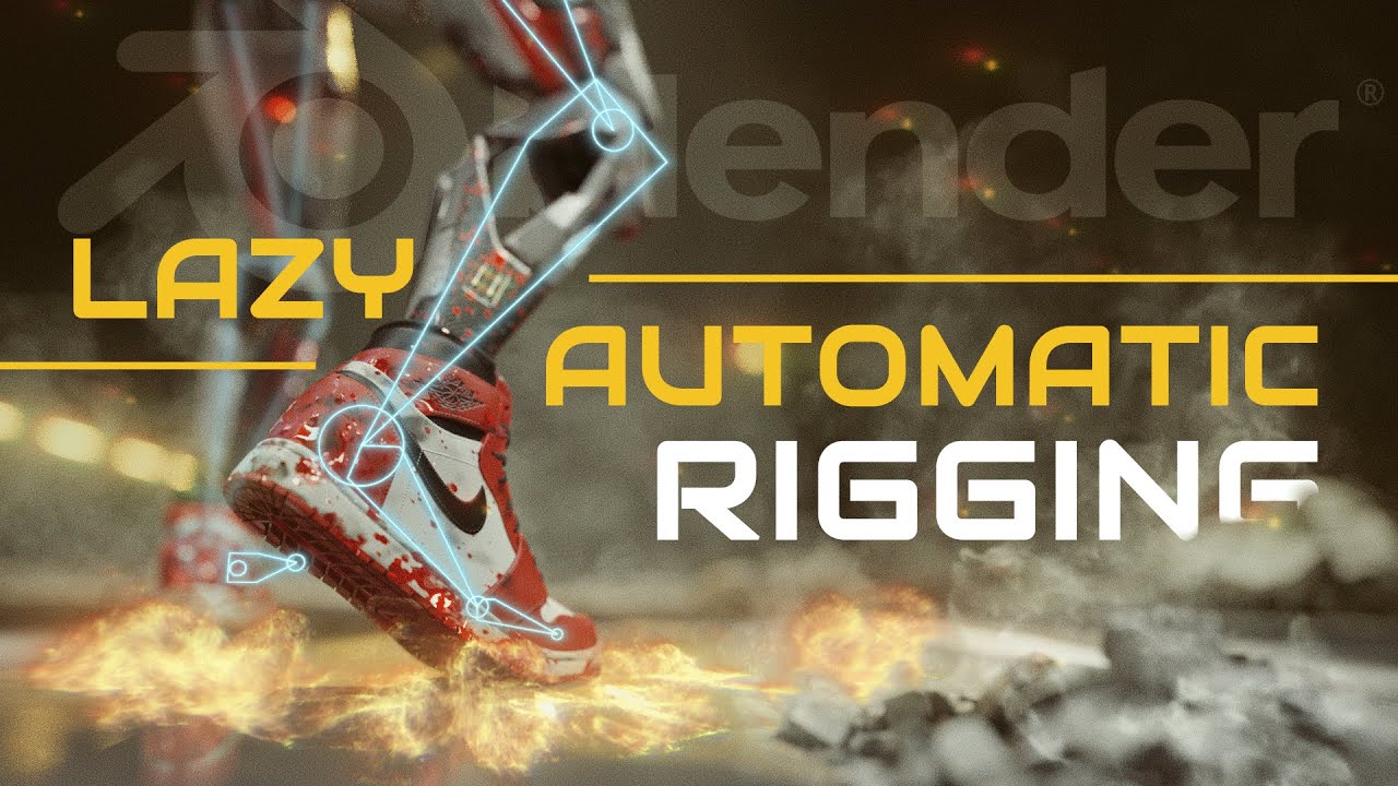 Automatically Rig Complex Models with Loose Parts - Blender Tutorial EP ...