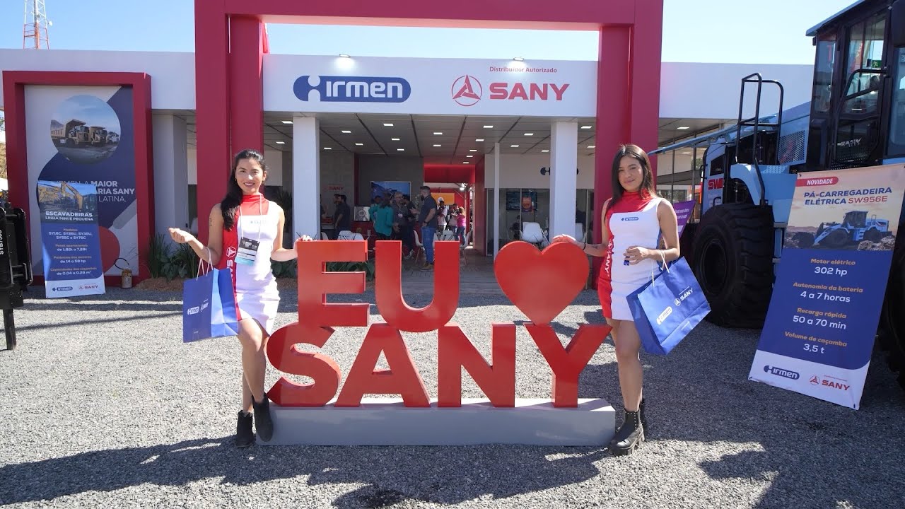 Irmen e SANY na Brazil Equipo Show 2023 - YouTube