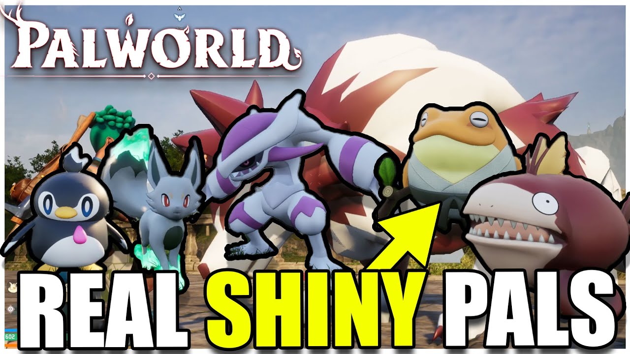 (LiveStream) Hunting for Shiny Pals in Palworld! - YouTube