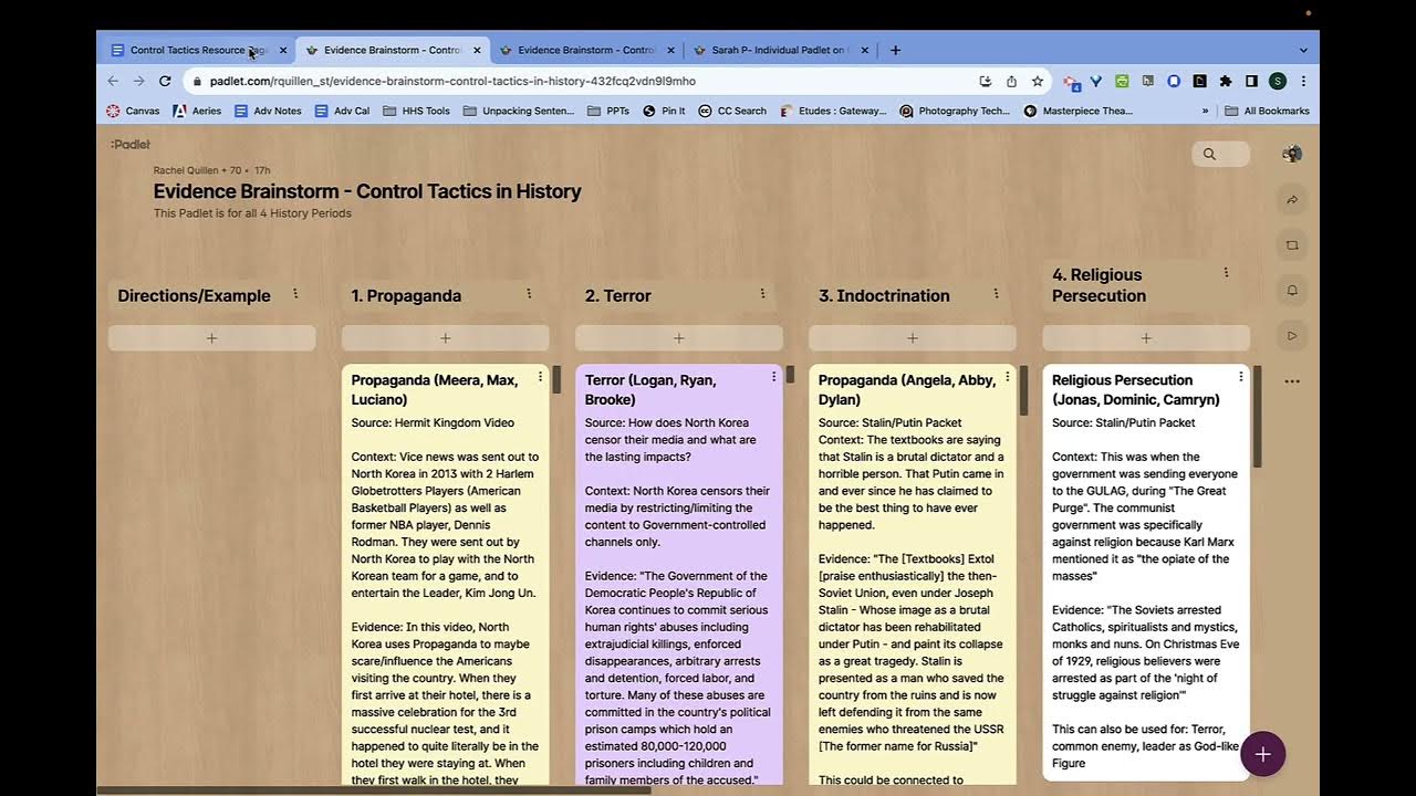 Demo - Adding Evidence to Individual Padlet - YouTube