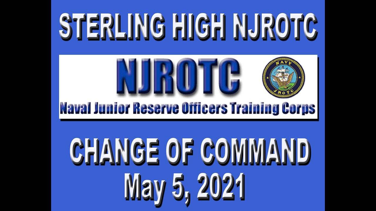 NJROTC Change of Command 2021 - YouTube