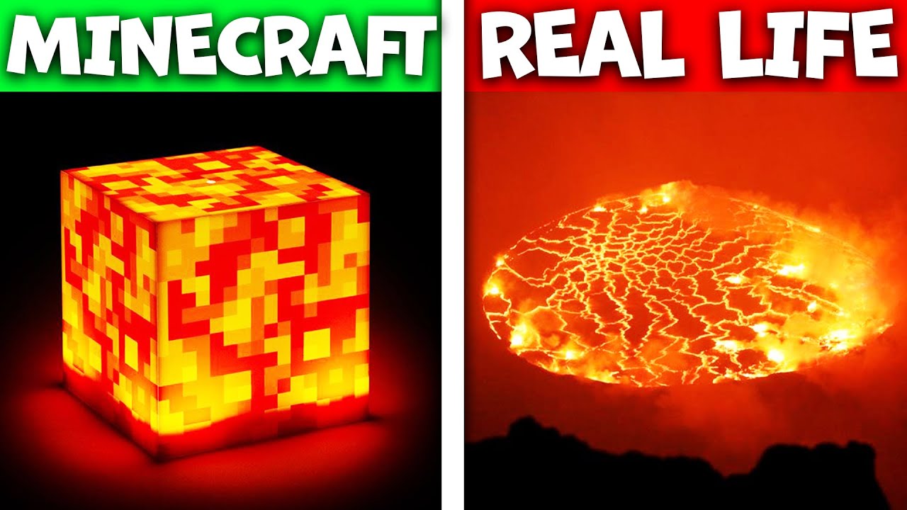 Realistic Lava, TNT and Honey in Minecraft! - YouTube