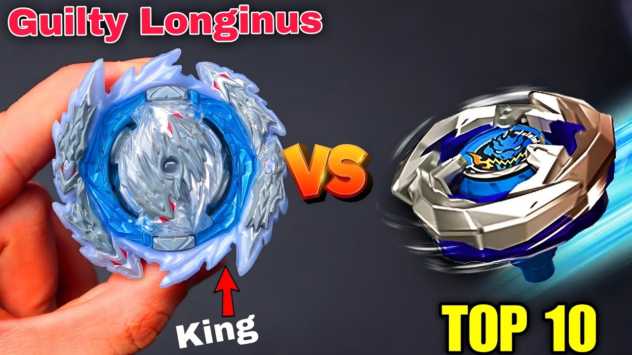 Power Test Of Guilty Longinus | Top 10 Beyblade X Vs Guilty Longinus ...