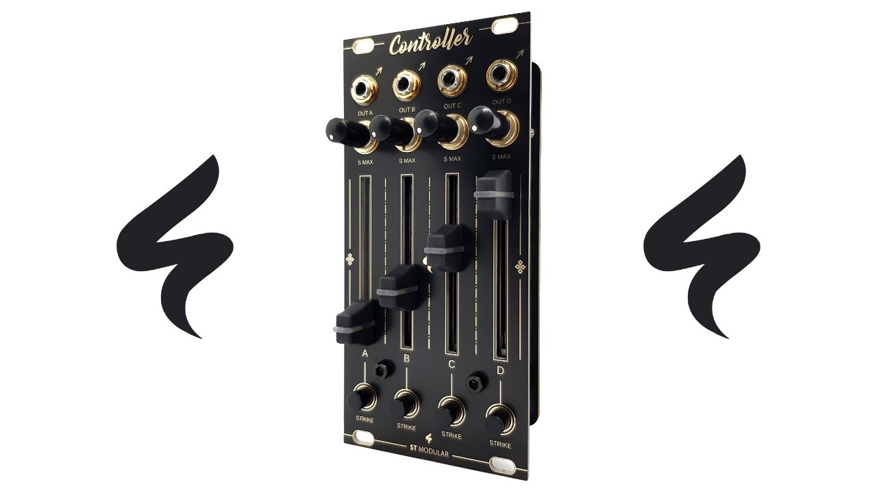 ST Modular - CONTROLLER (Four Channel CV Controller) - YouTube