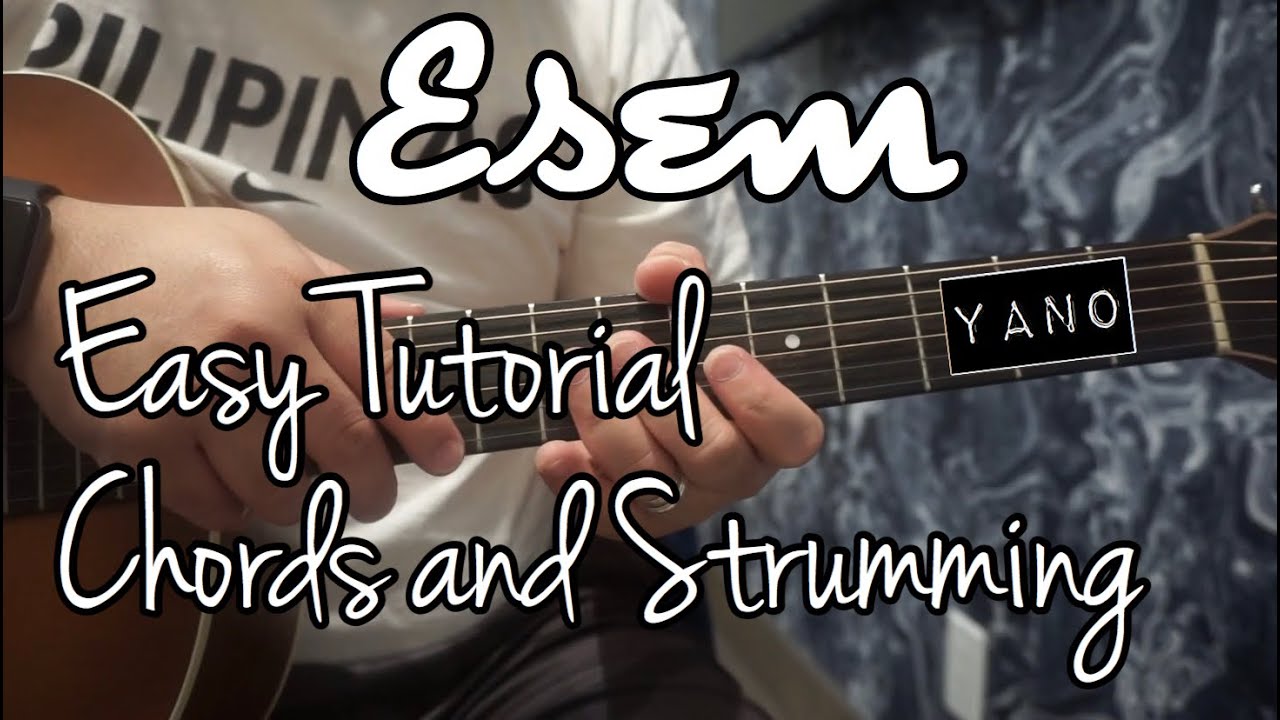 ESEM Guitar Tutorial|Yano| - YouTube