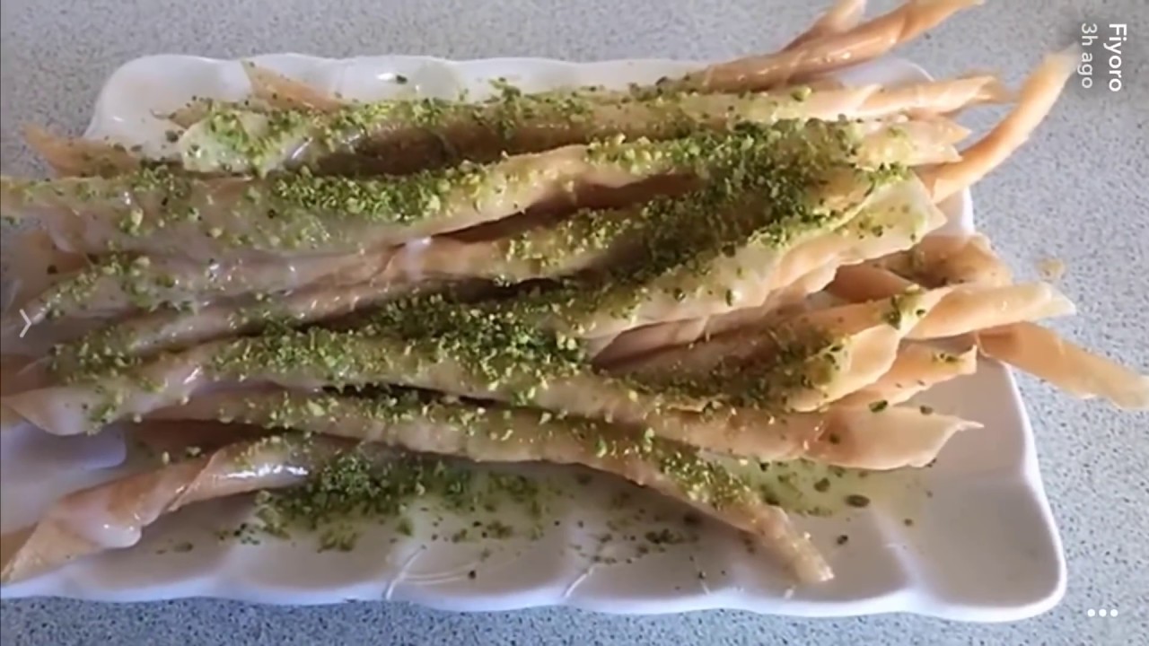 Sweet filo pastry | Ramadan recipe - YouTube