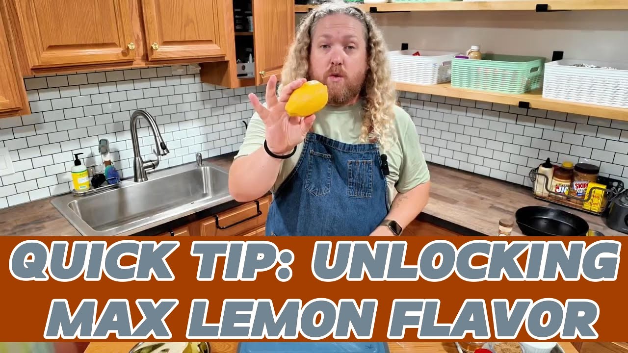 Unlock MAX Lemon Flavor: Zest & Juice Like a Chef! 🍋🔥 - YouTube