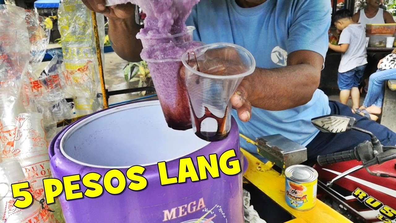 Hardworking Grandpa Selling Ice Scramble (ISKRAMBOL) | Pinoy Street ...