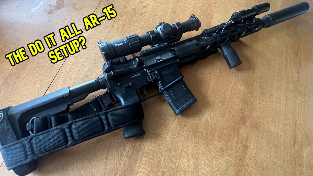 AR-15 Home Defense Setup / Go To Rifle - YouTube