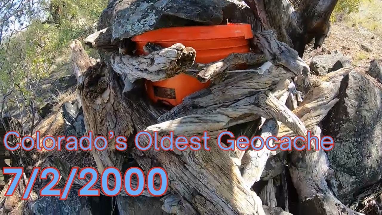 Cache Of The Week [2.43] - Colorado's Oldest Geocache - YouTube