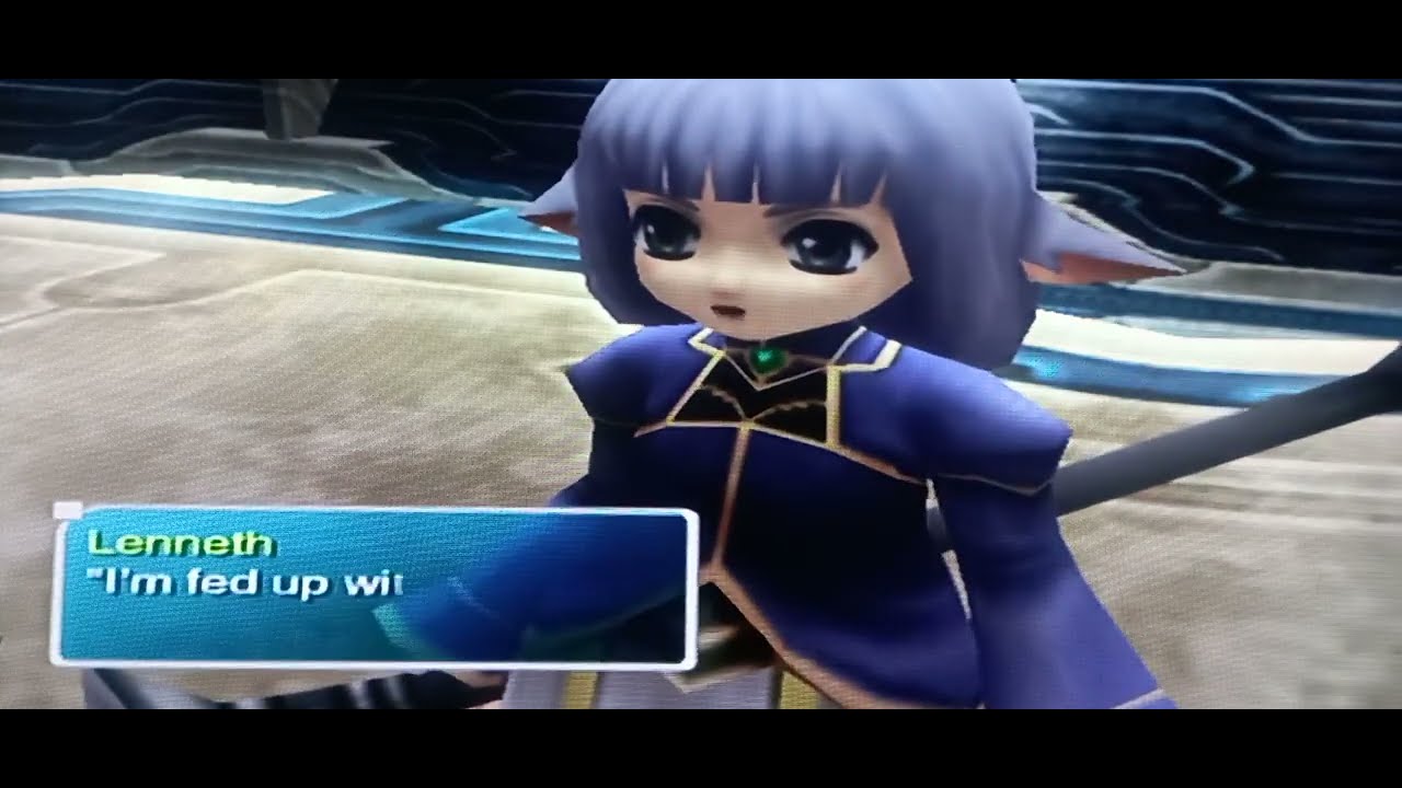 Star ocean till the end of time Lennith boss - YouTube