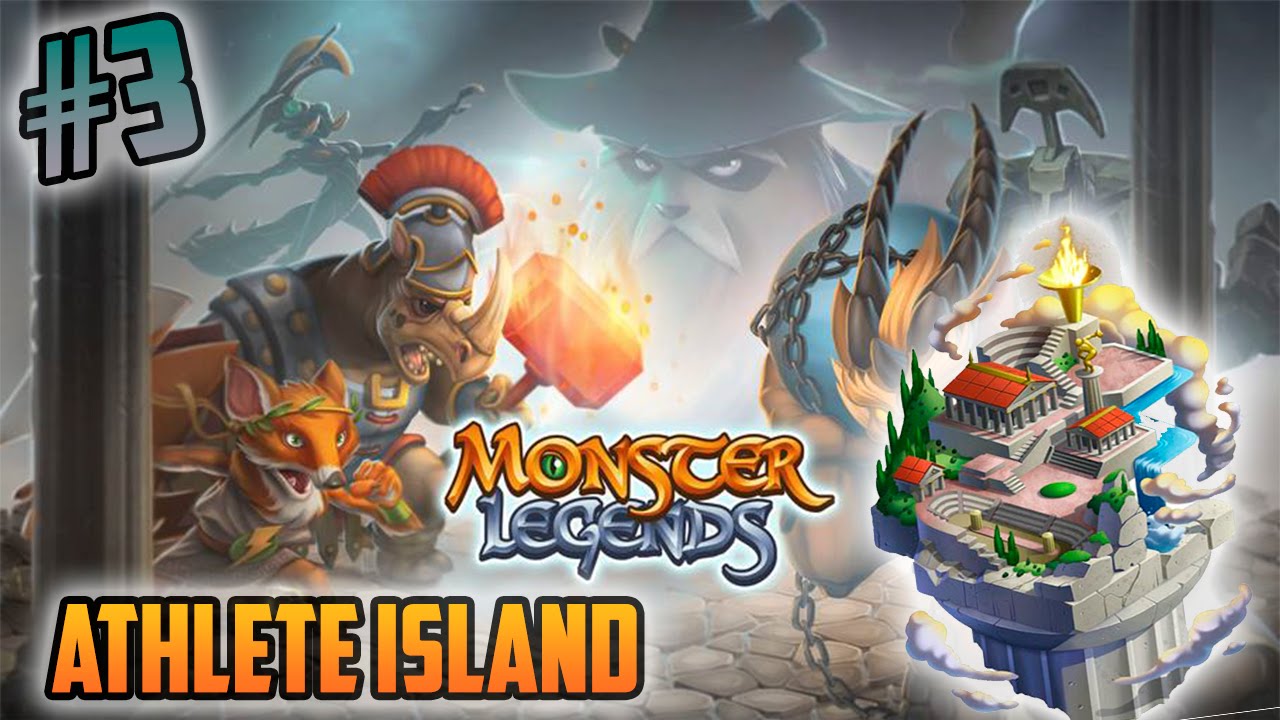 Monster Legends - ISLA ATLETA [Athlete Island] - Coldberus Y Layth | #3 ...