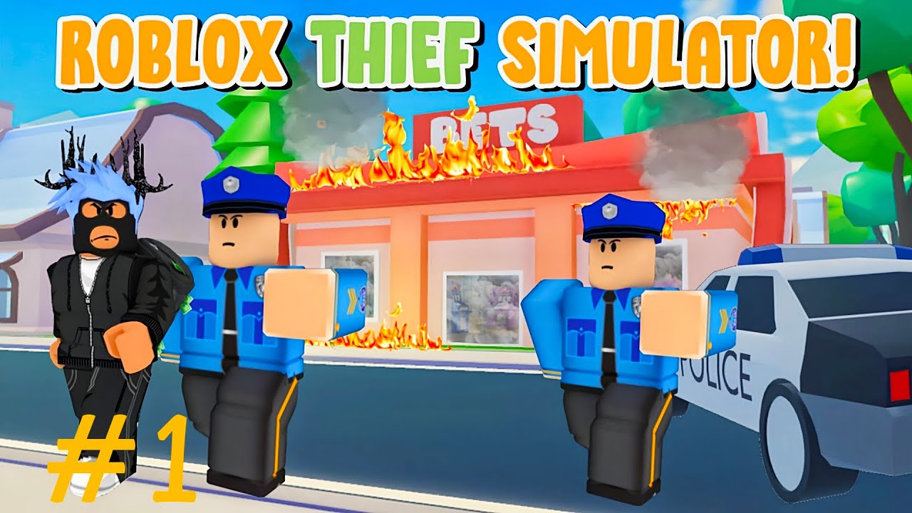 Welcome to thief world 🌍 Roblox thief simulator Gameplay Walkthrough ...