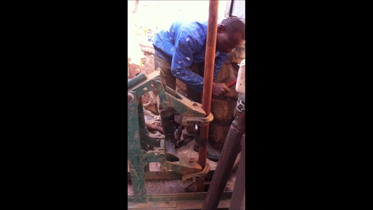 Pull a Mono Pump from a borehole[4].MOV - YouTube