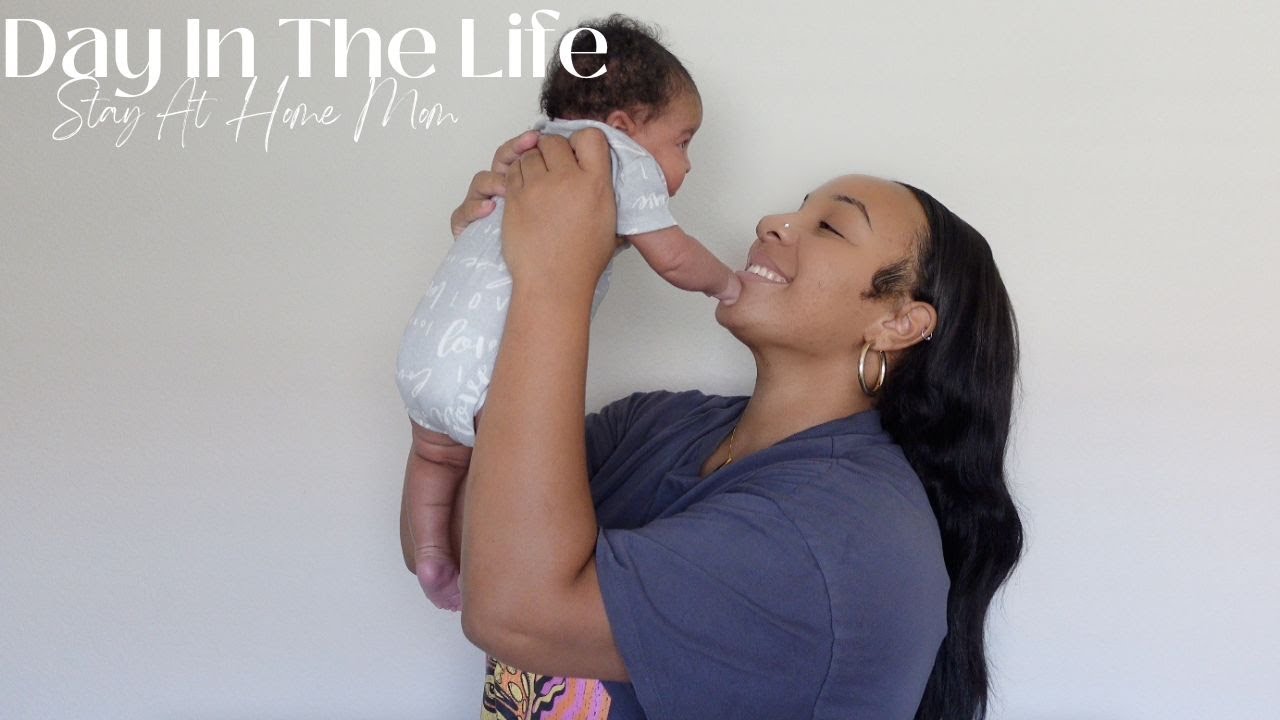 MEET MY BABY!|DAY IN THE LIFE| STAY AT HOME MOM WITH A 1 MONTH OLD ...