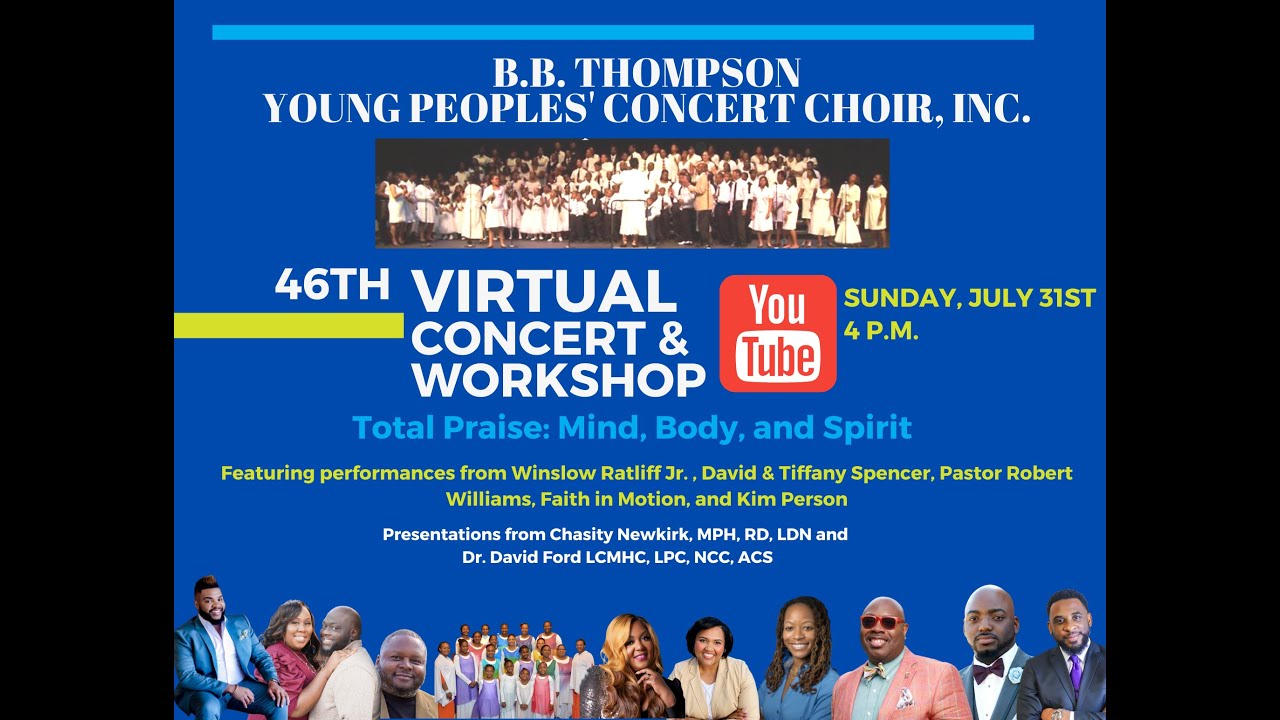 BB Thompson Choir 46th Concert - YouTube