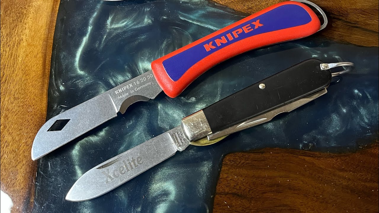 #travelingknife- Knipex Electrician Knife - YouTube