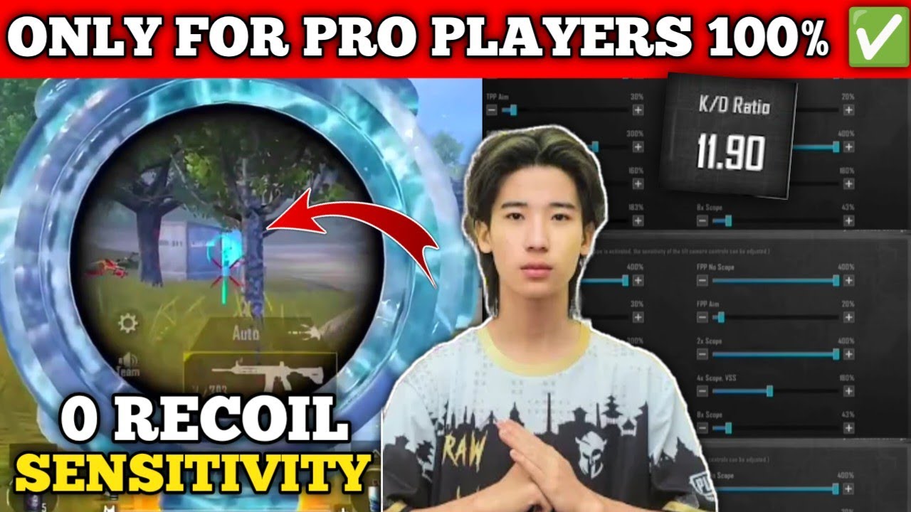 ONLY PRO PLAYERS USE THIS SENSITIVITY ZORDY SENSITIVITY | PUBGM | BGMI | - YouTube