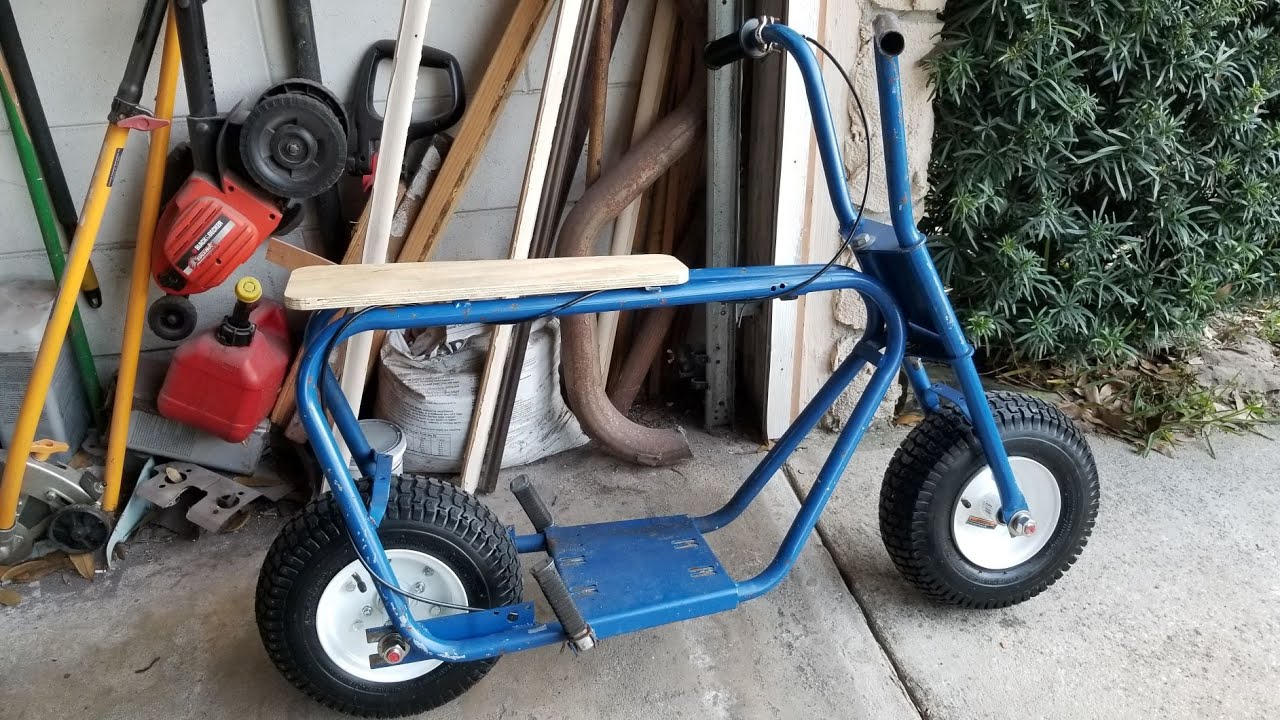 Vintage Mini Bike Part 2 - YouTube