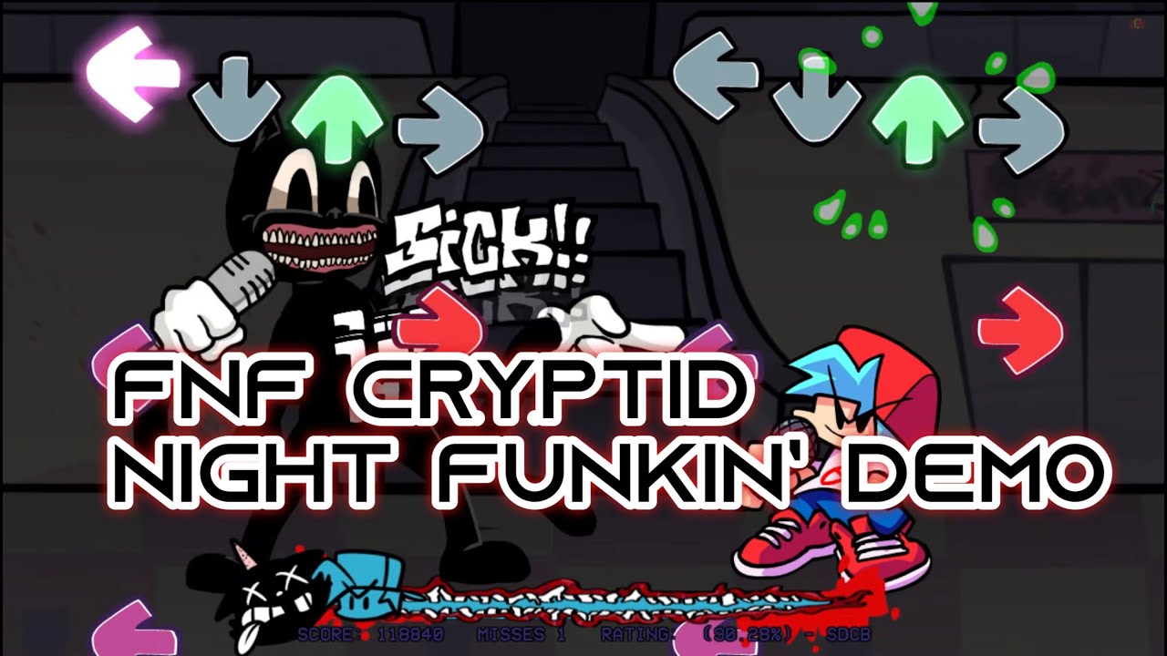 FnF Cryptid Night Funkin' Full Demo Build Release Gameplay! - YouTube