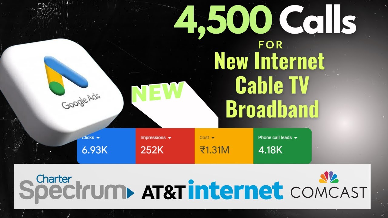 Calls Ads For Internet & Cable TV [ Google Ads 2024 ] - YouTube