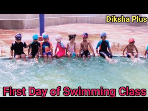 First Day of Swimming Class/ Diksha Plus - YouTube