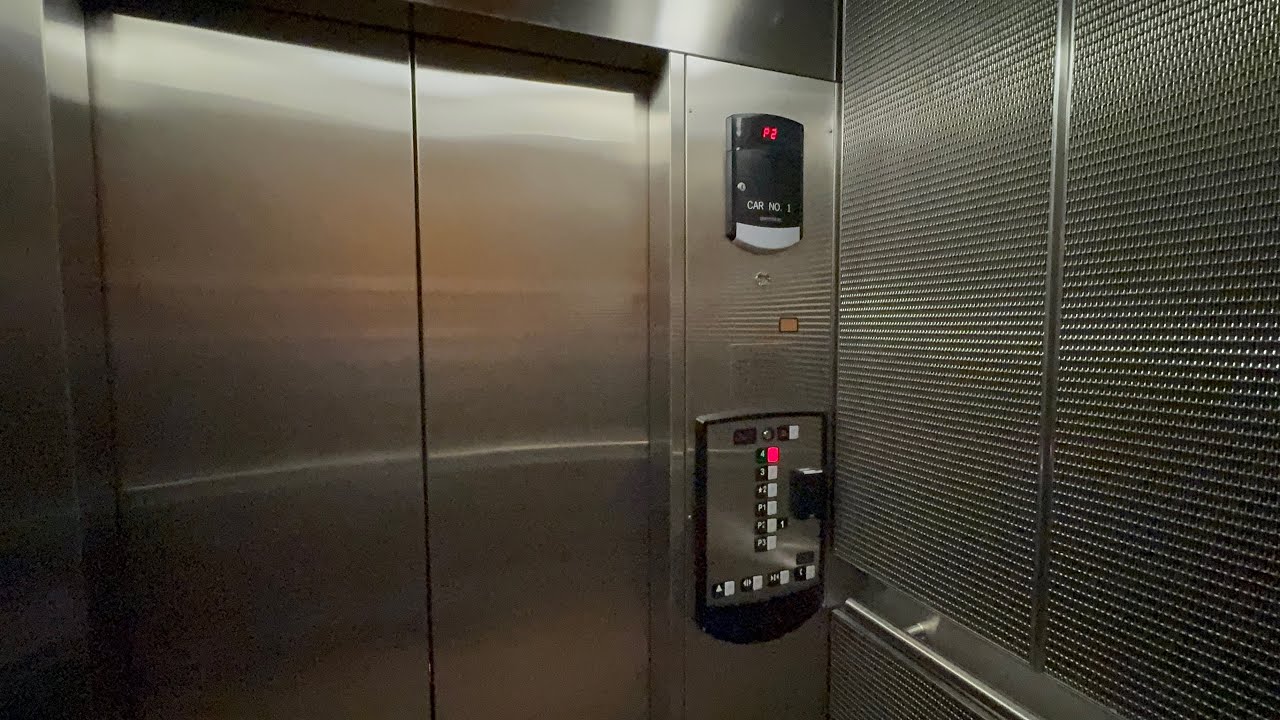 Schindler HT 400A MRL Traction Elevators/Lifts @ Lake View Building ...