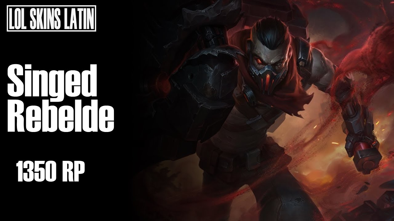 Singed Rebelde - Nueva Skin - Lol Skins - Español Latino | League of ...