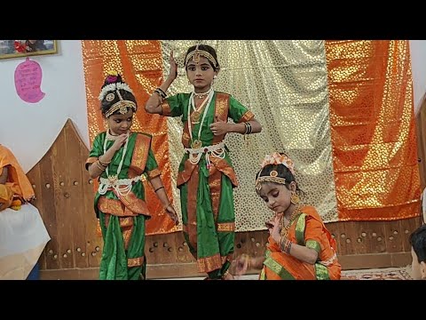 Sawala Raghunandan.. Bharatnatyam Dance in sanskar varg .. - YouTube