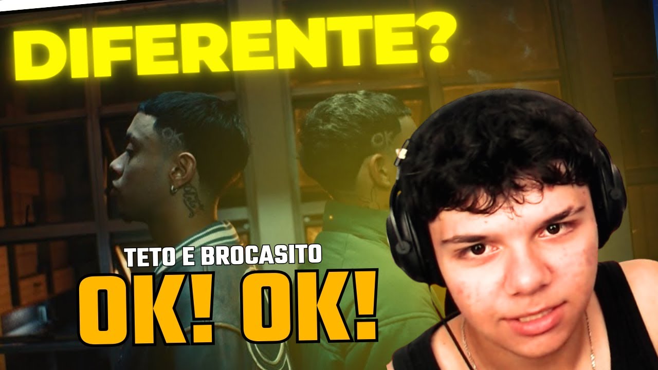 (TETO NO DRILL?) REACT TETO - OK! OK! FT. BROCASITO - YouTube