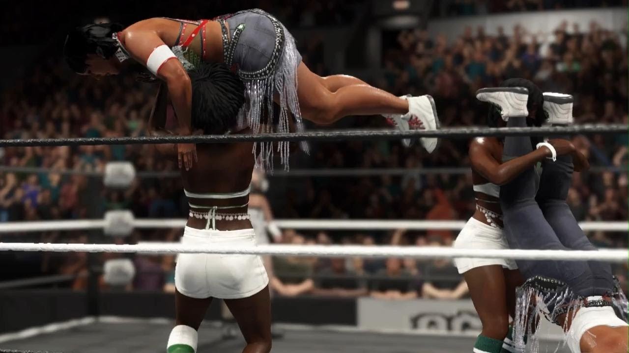 OCW 175 La Hermanas Morales Amaia & Selena vs. Former Champs Team ...