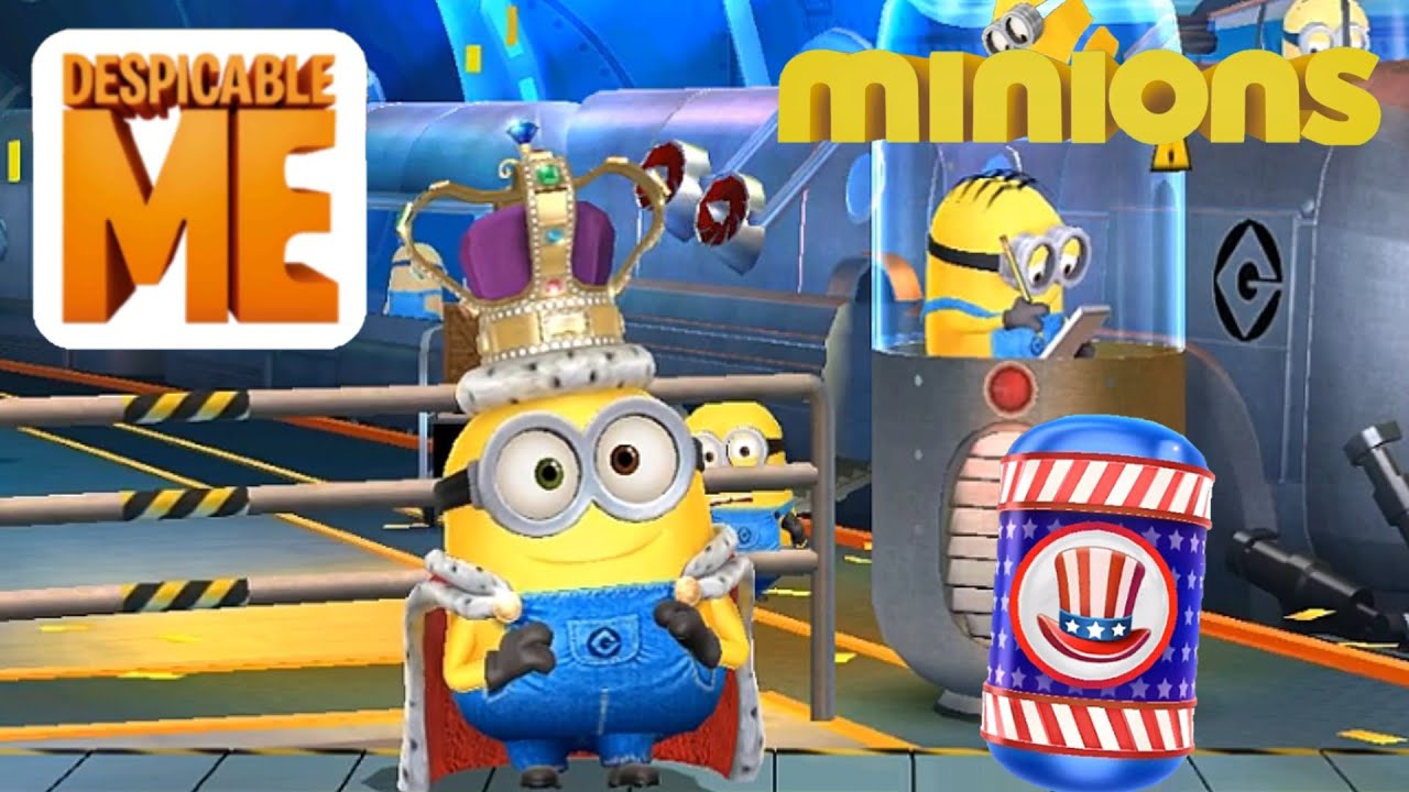 Minion rush banana King bob in Prison USA prize pod gameplay #minions ...